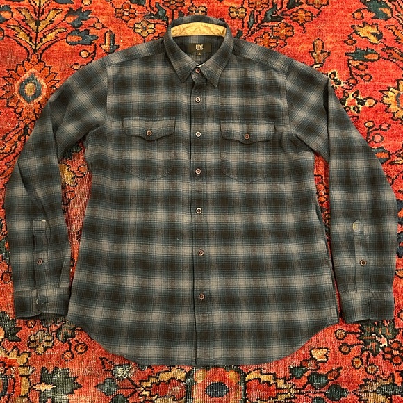 Frye | Shirts | Frye Flannel Plaid Shirt | Poshmark